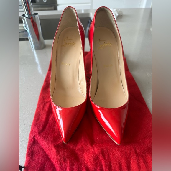 Christian Louboutin | Shoes | So Kate Red Patent Leather Christian ...